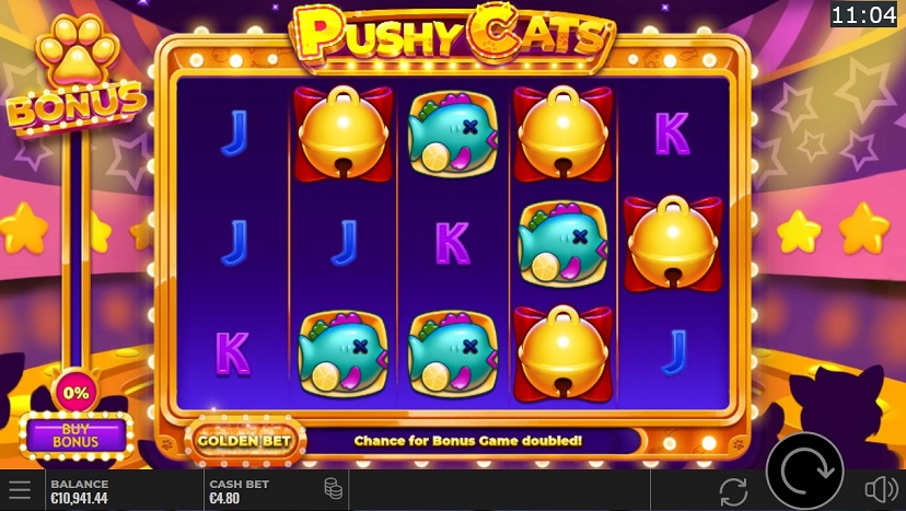 Pushy Cats ( Palautusprosentti 96.00 % | Yggdrasil Gaming) peliesittely ...